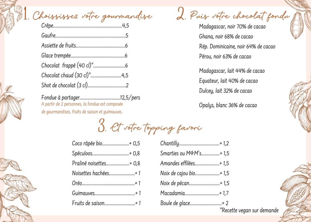 Notre Concept - Chocola Té